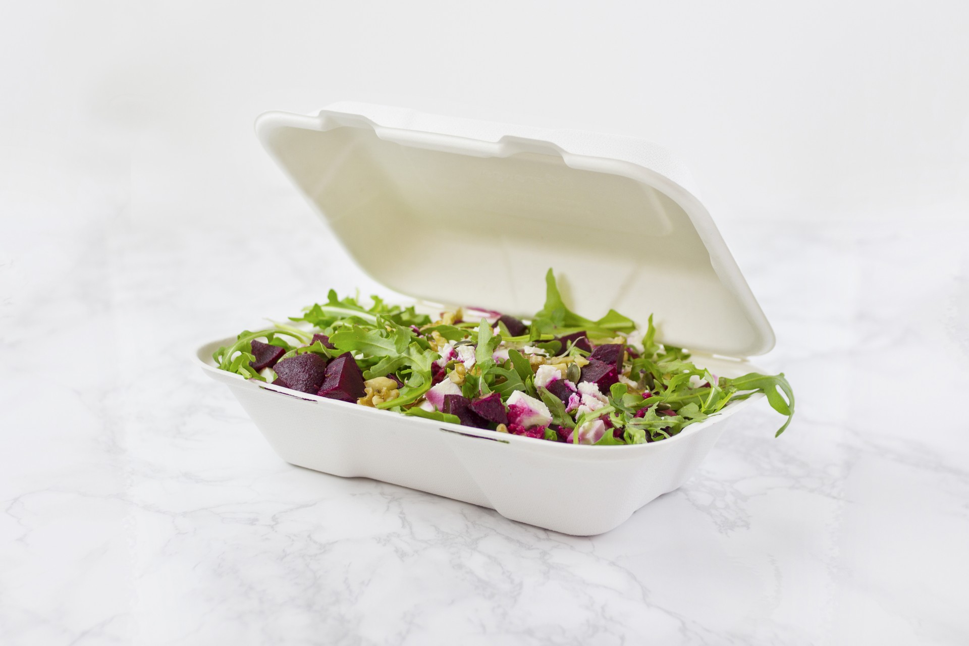 Bulk Buy VEGWARE Bagasse Clamshell 9x6" Wholesale | KFF