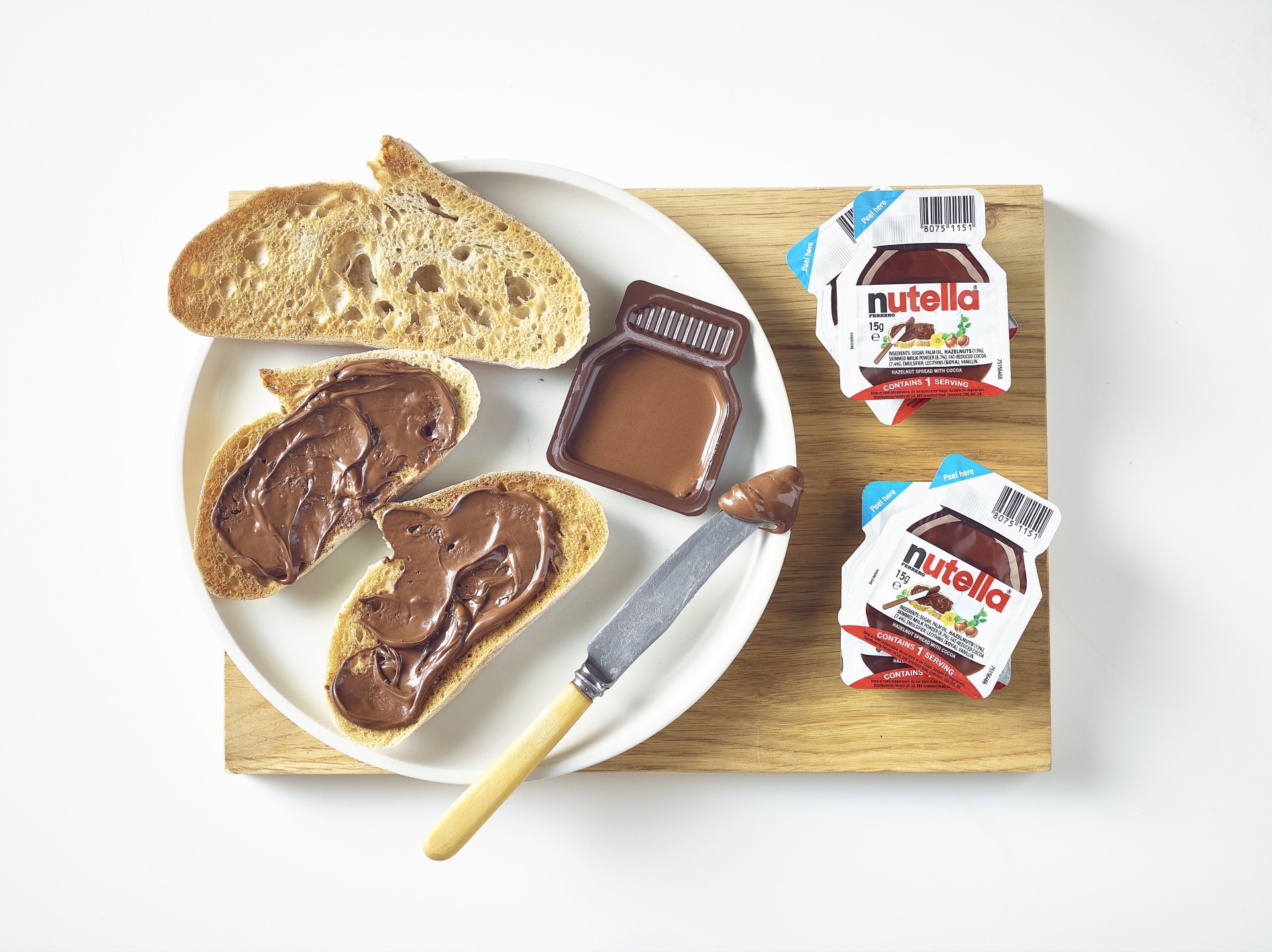 Bulk Buy NUTELLA Portions Wholesale | KFF