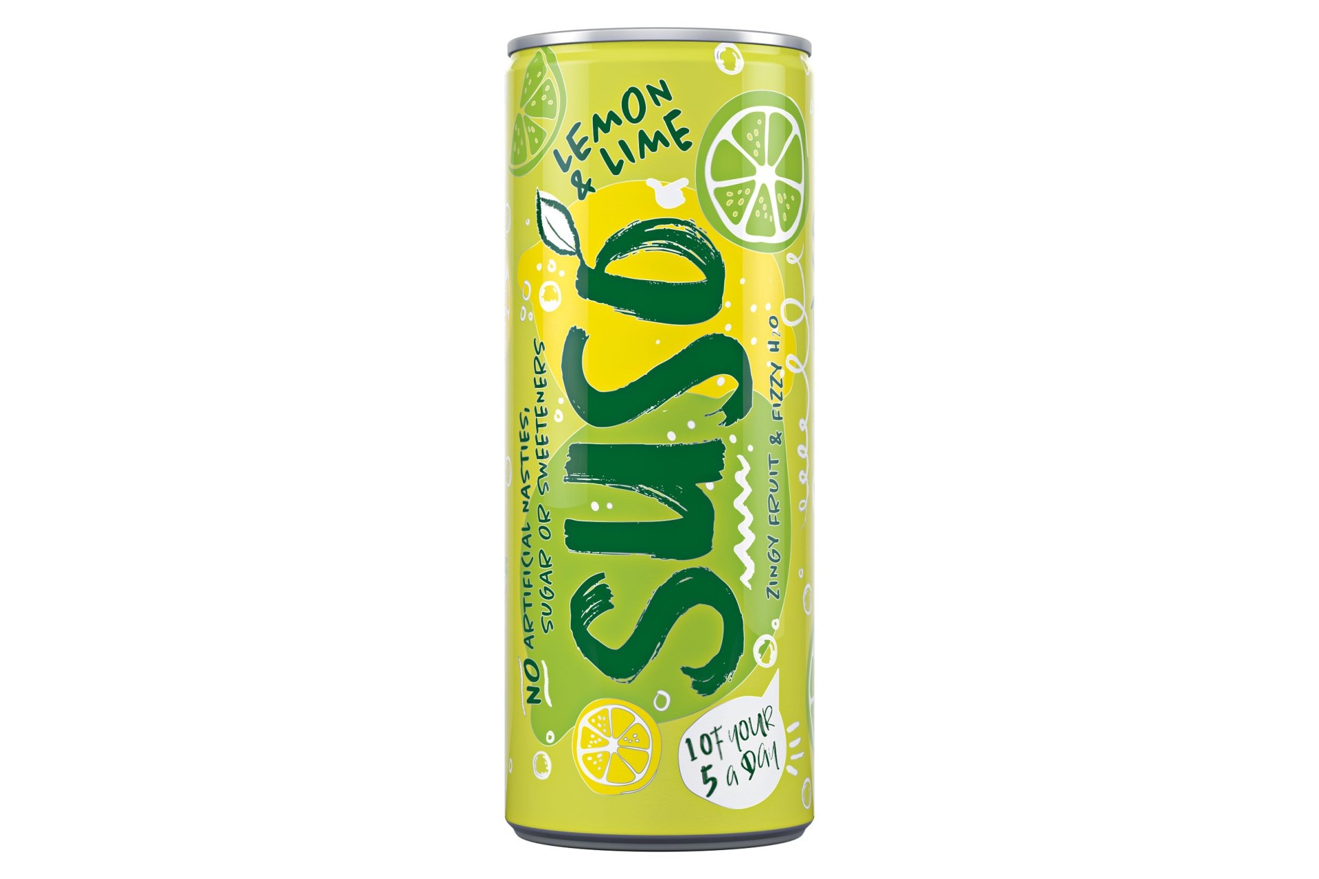 SUSO Lemon & Lime Sparkly Juice Drink (Can)