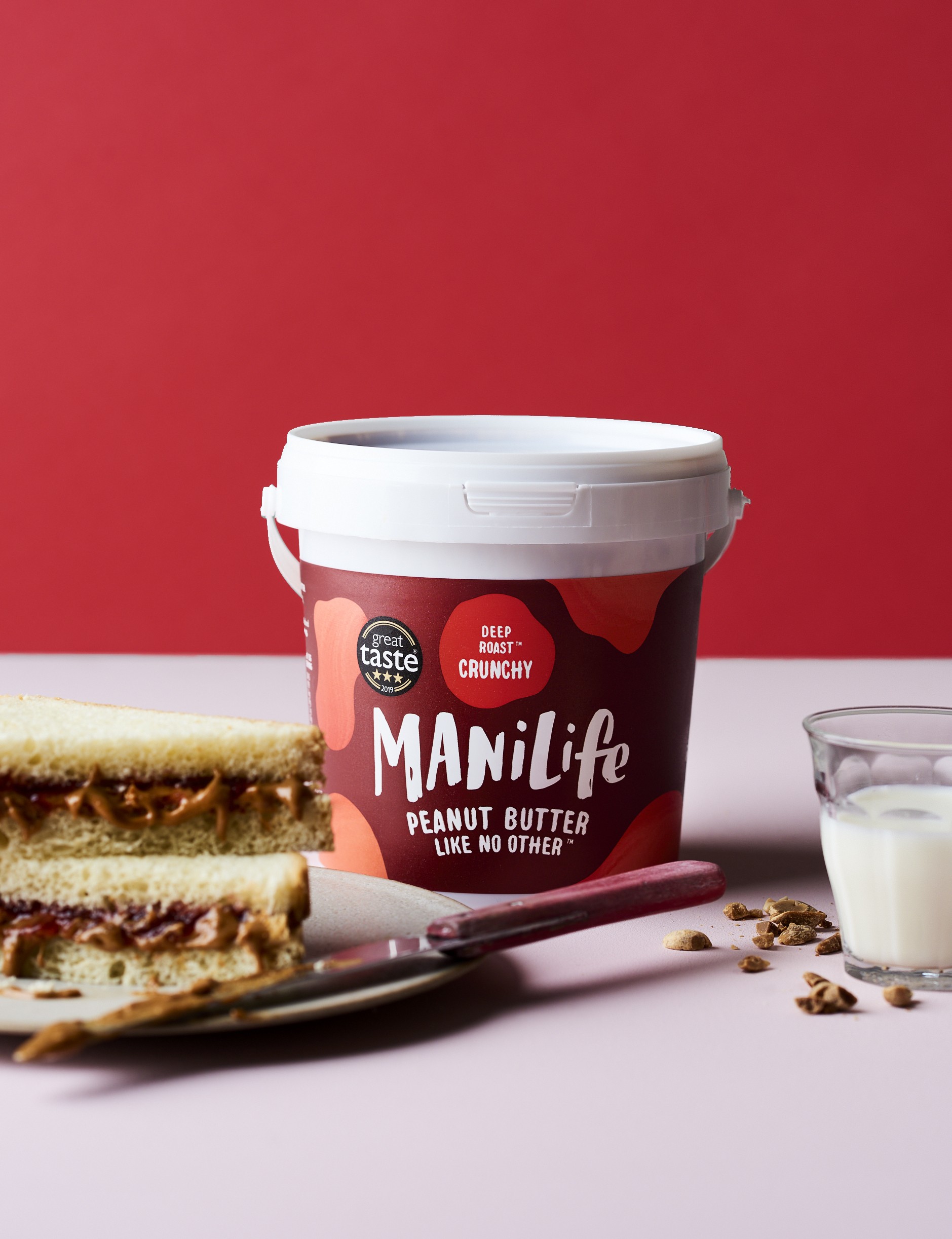 MANILIFE Deep Roast Crunchy Peanut Butter