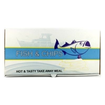 Large Fish & Chips Boxes 13"