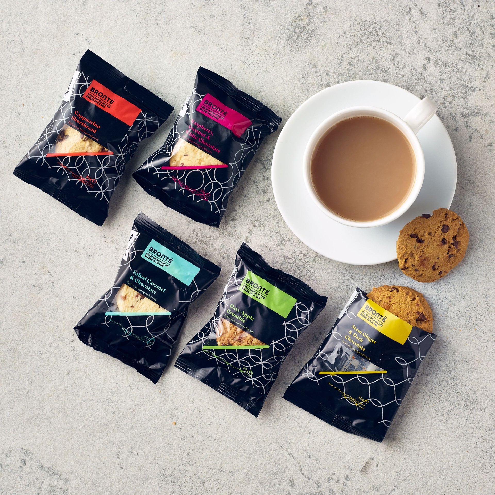 Bulk Buy CAFE BRONTE Luxury Mini Pack Biscuit Assortment Wholesale | KFF