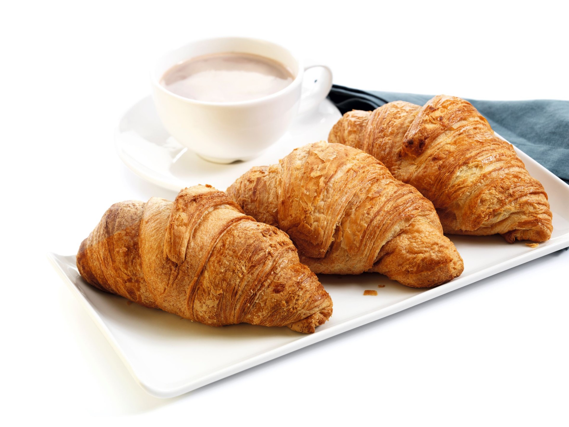 Baked Jumbo Straight Croissants