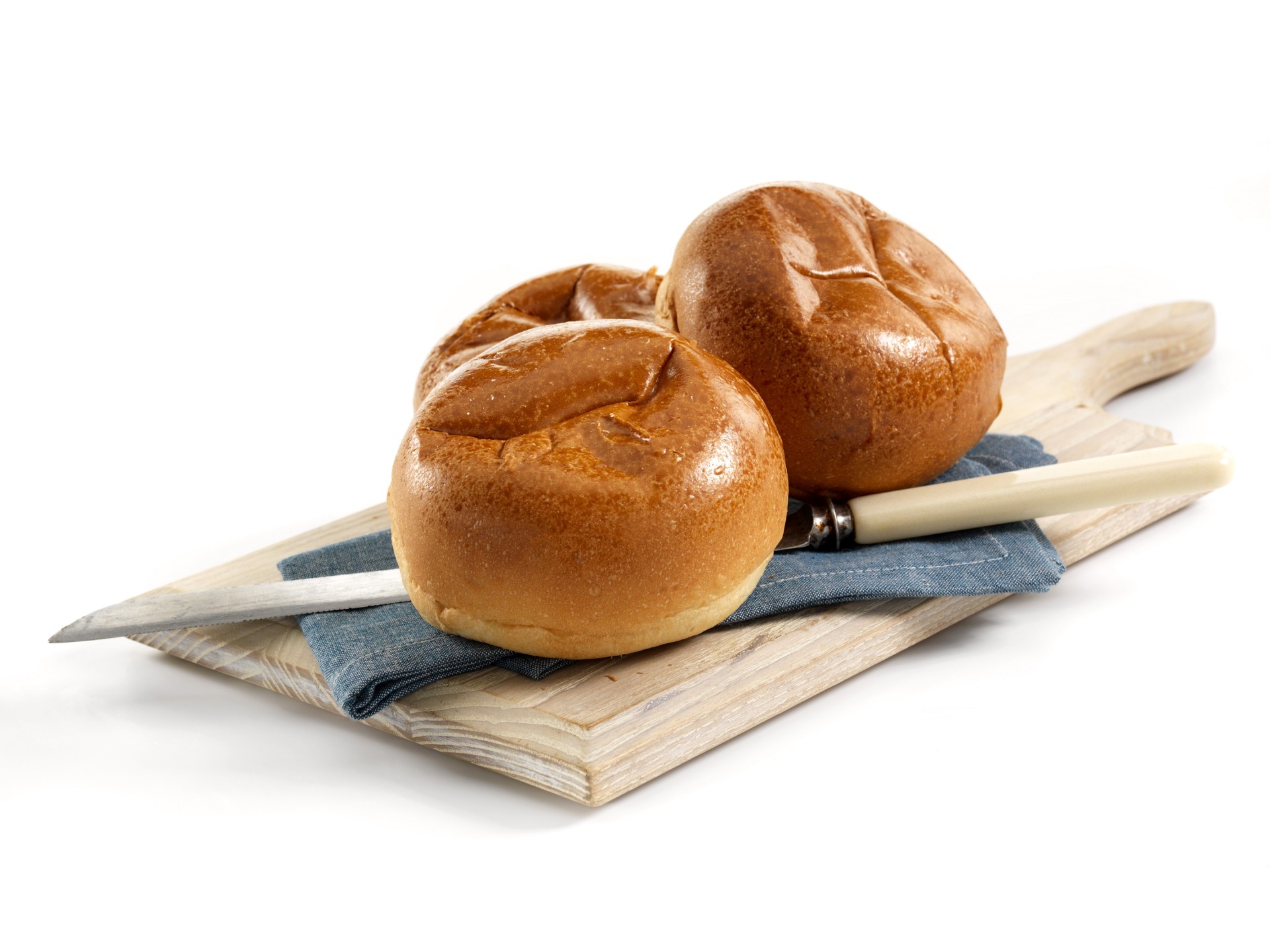 4 Vegan Brioche Style Burger Bun