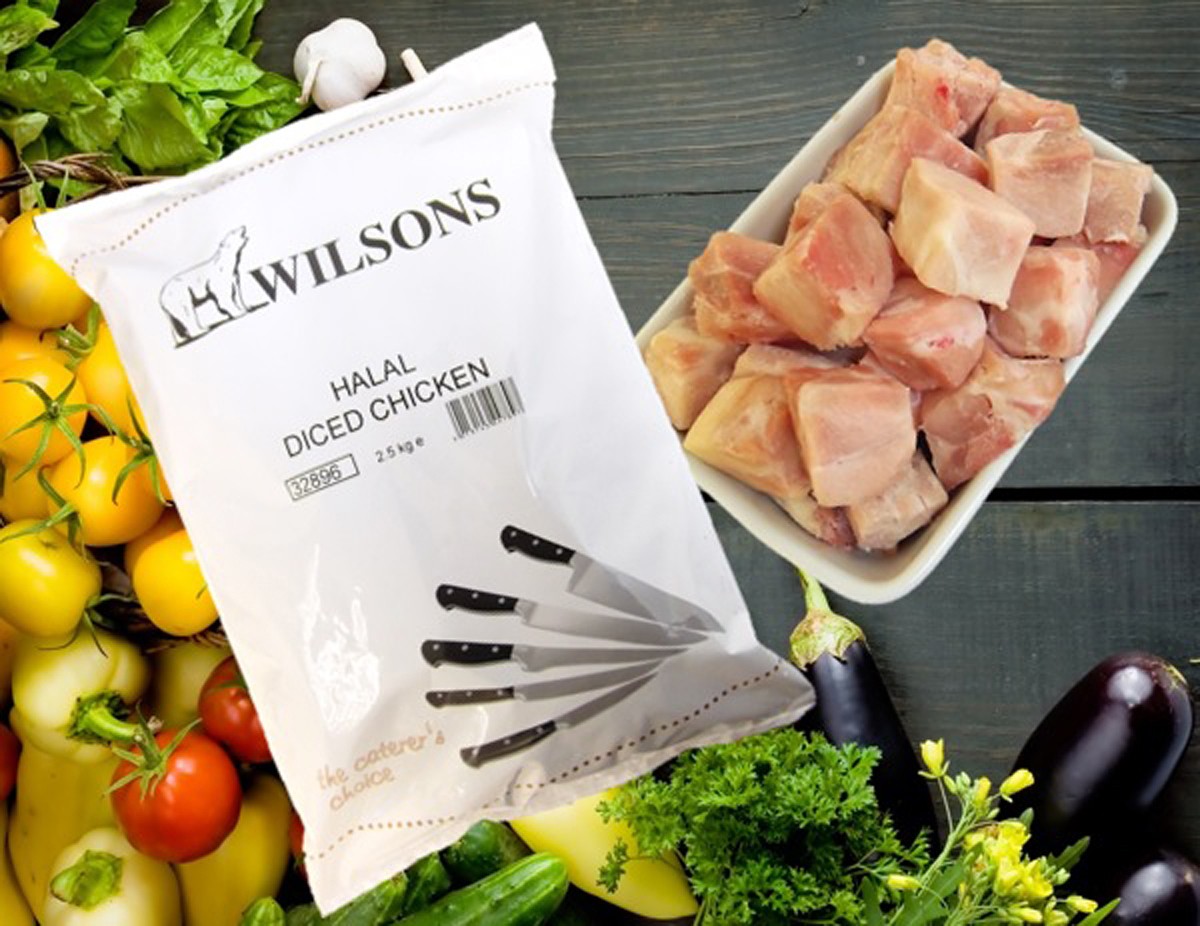 Bulk Buy Halal Diced Chicken Wholesale | KFF