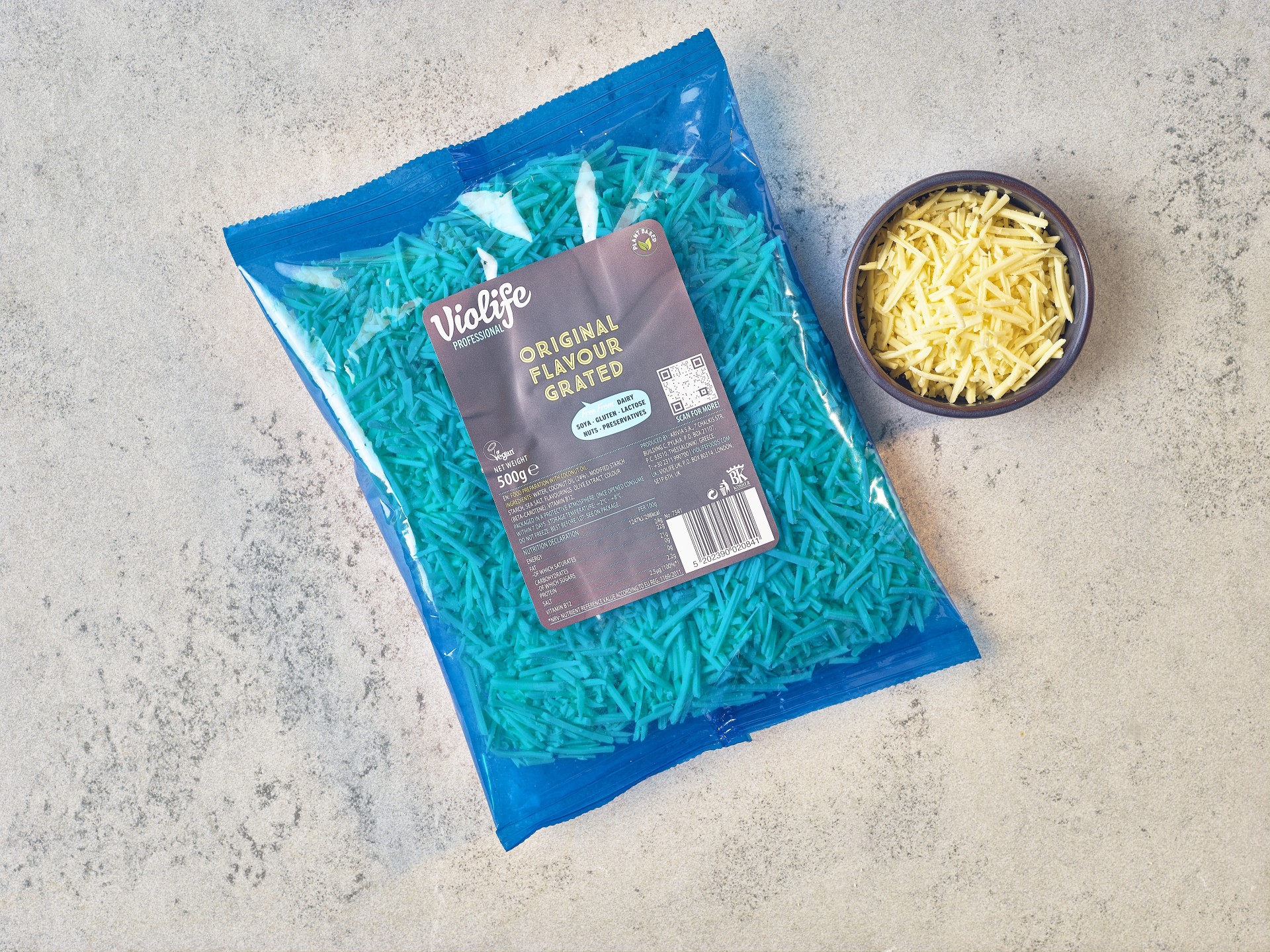 Bulk Buy VIOLIFE Grated Vegan Mature Cheddar Cheese Wholesale | KFF