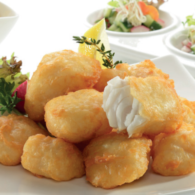 Bulk Buy PACIFIC WEST MSC Crispy Battered Cod Bites Wholesale | KFF