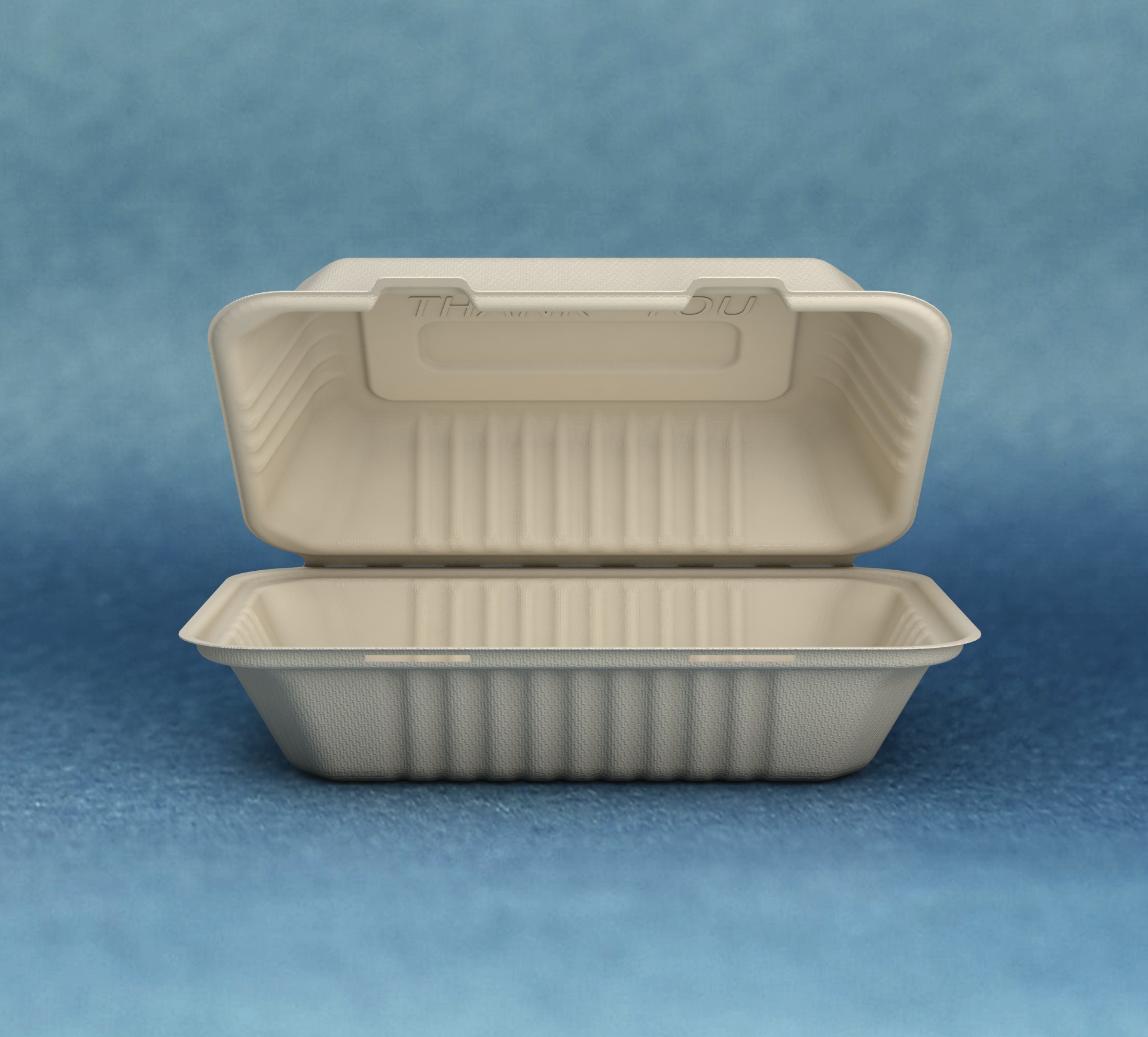 Bulk Buy 4 ACES 9x6" Bagasse Clamshell (PFAS Free) Wholesale | KFF