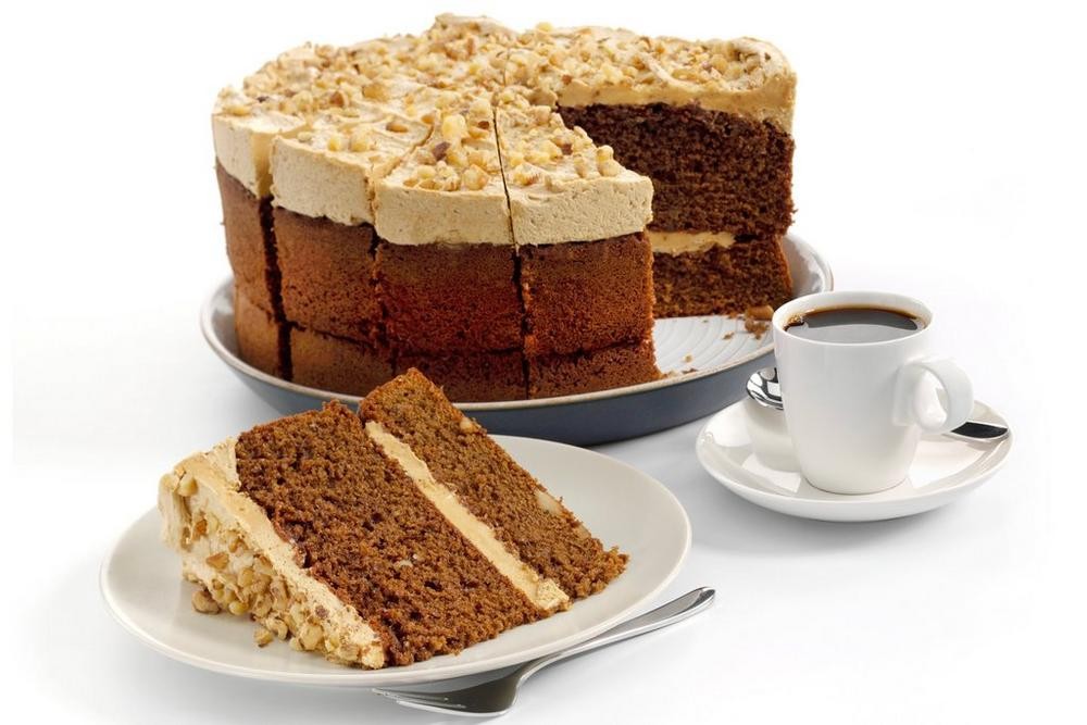 Bulk Buy SYSCO PREMIUM Coffee & Walnut Cake Wholesale | KFF