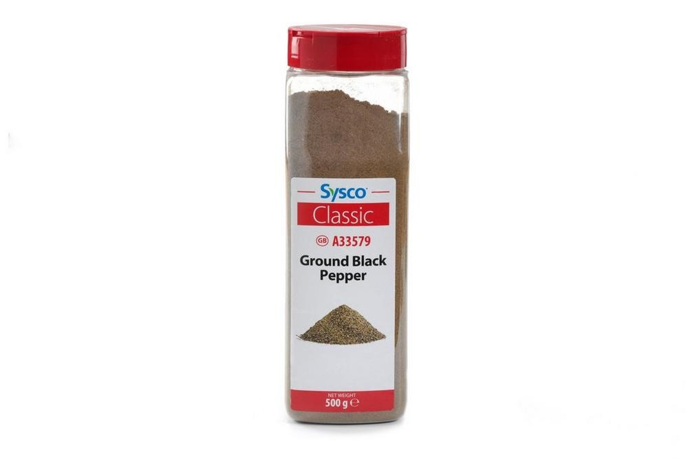 Bulk Buy SYSCO Classic Ground Black Pepper Wholesale | KFF