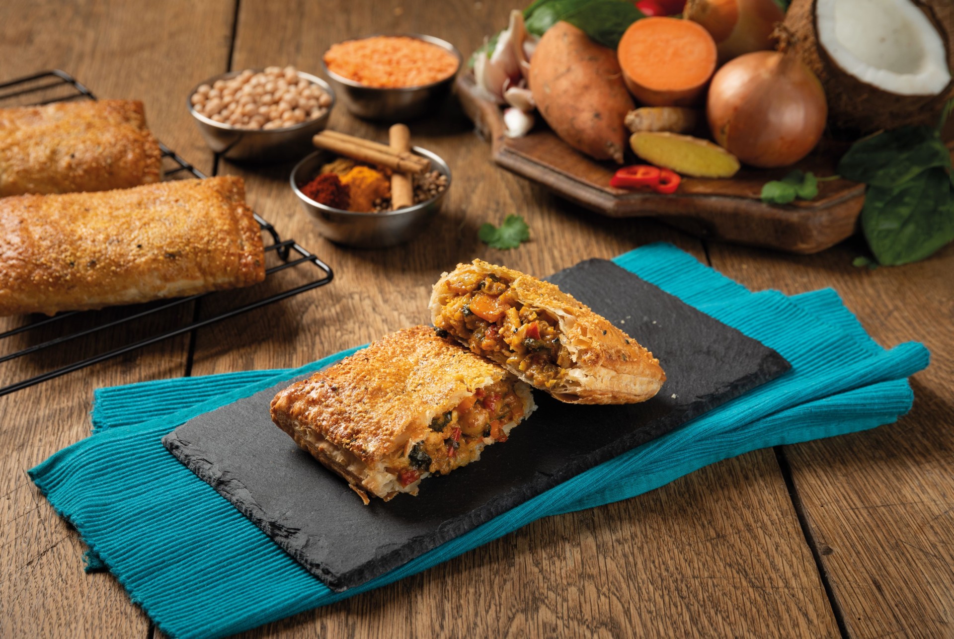 Bulk Buy PROPER CORNISH Chicken Masala Slice Wholesale | KFF