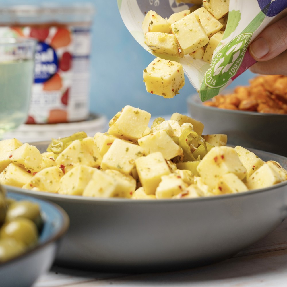 Bulk Buy REAL OLIVE CO. Cheddar Cheese & Macedonian Peppers Wholesale | KFF