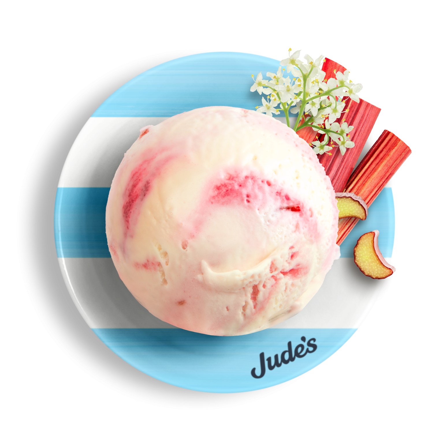 Bulk Buy JUDE'S Plant Based Rhubarb & Elderflower Wholesale | KFF