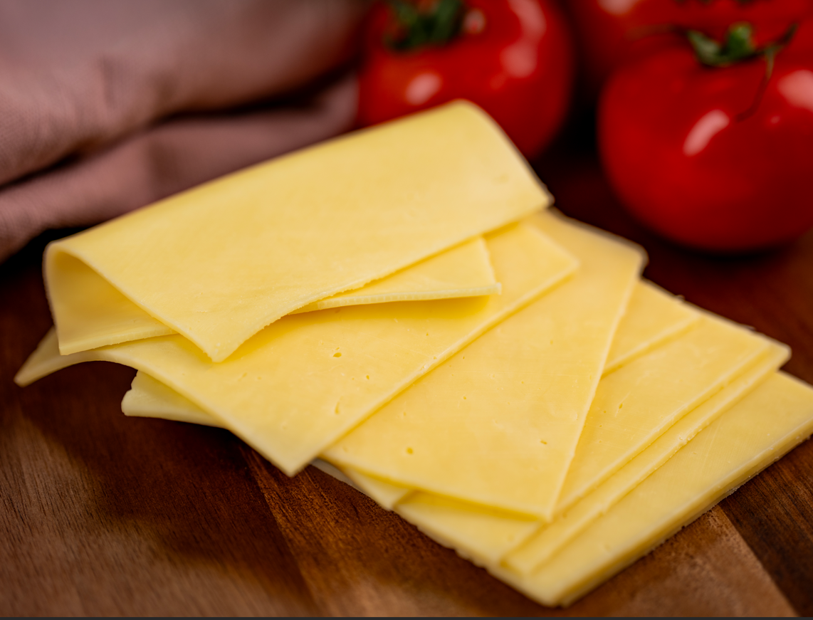 Bulk Buy White Mild Cheddar Slices Wholesale | KFF