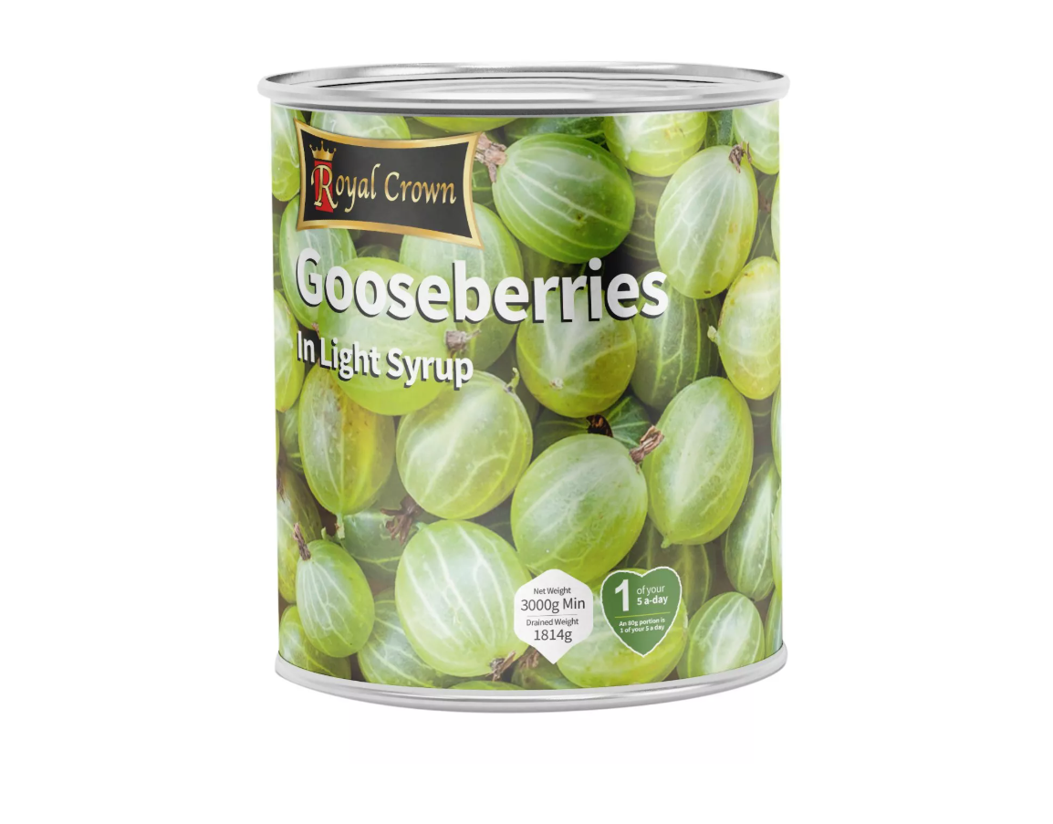 Bulk Buy Royal Crown Gooseberries In Syrup Wholesale | KFF