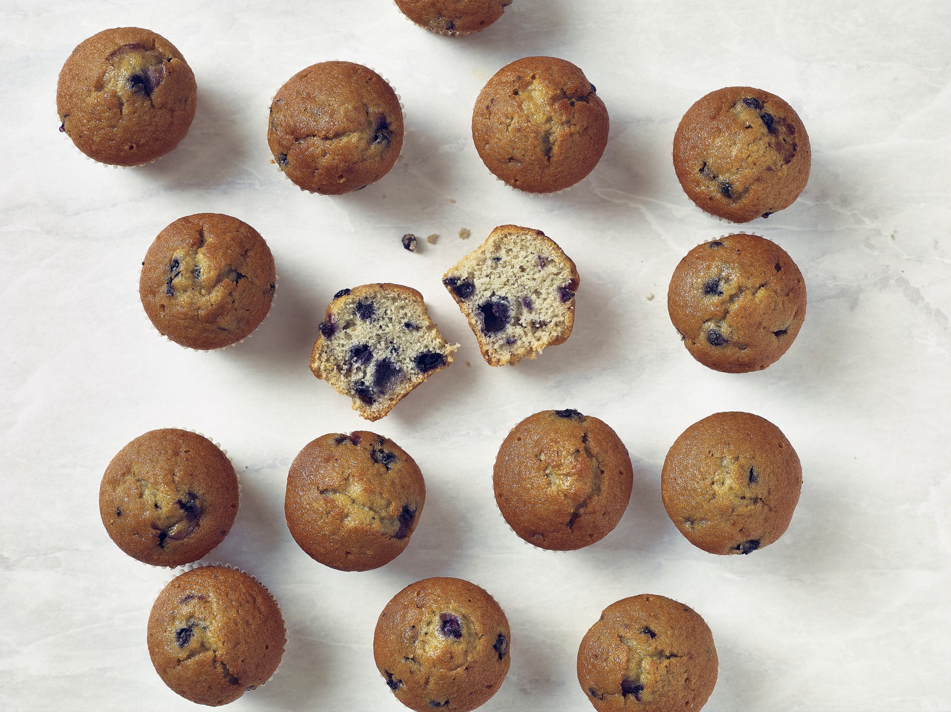 Bulk Buy Mini Blueberry Muffins Wholesale | KFF