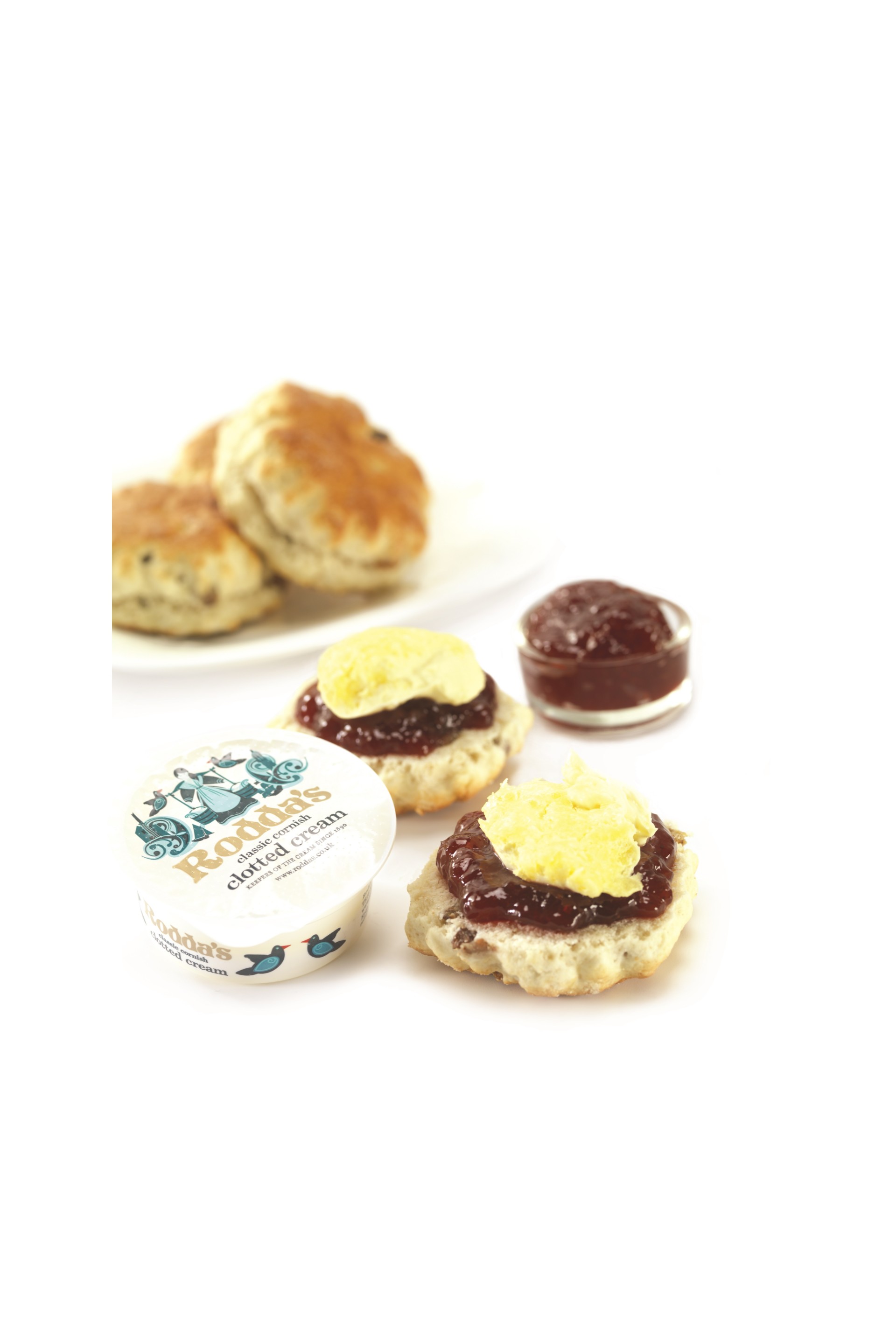 Bulk Buy RODDA’S Clotted Cream Portions Wholesale | KFF