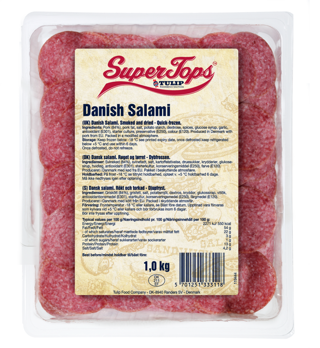 Bulk Buy Sliced Salami Wholesale | KFF