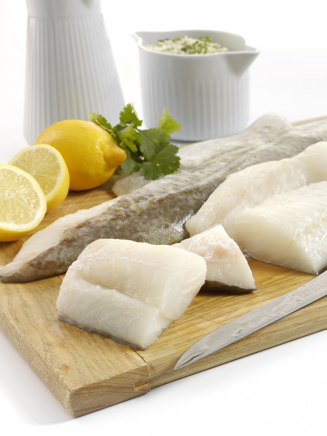 Bulk Buy Cod Fillets (200-230g) Skin On/Boneless Wholesale | KFF