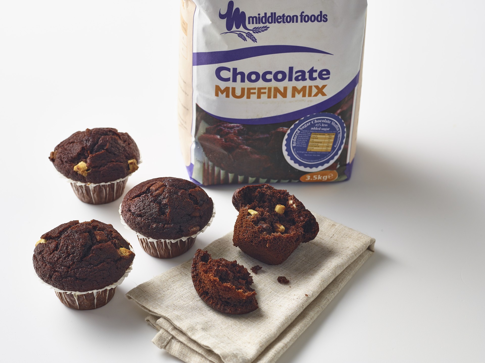 Bulk Buy MIDDLETON Chocolate Muffin Mix Wholesale | KFF
