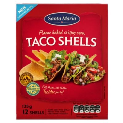 Bulk Buy SANTA MARIA Original Taco Shells Wholesale | KFF