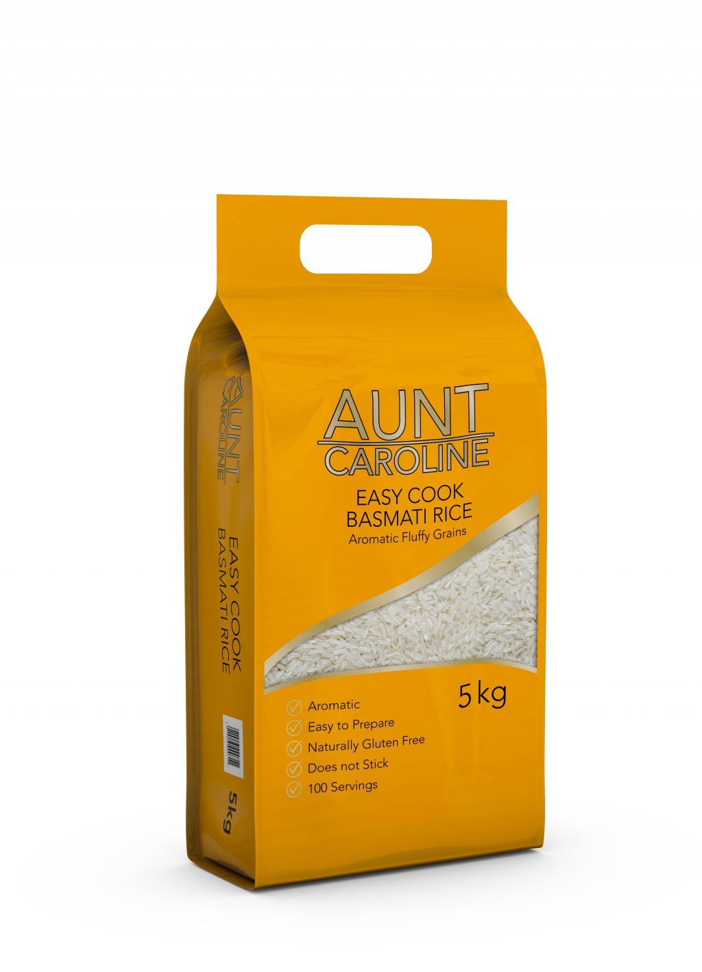 Bulk Buy AUNT CAROLINE Easy Cook Basmati Rice Wholesale | KFF