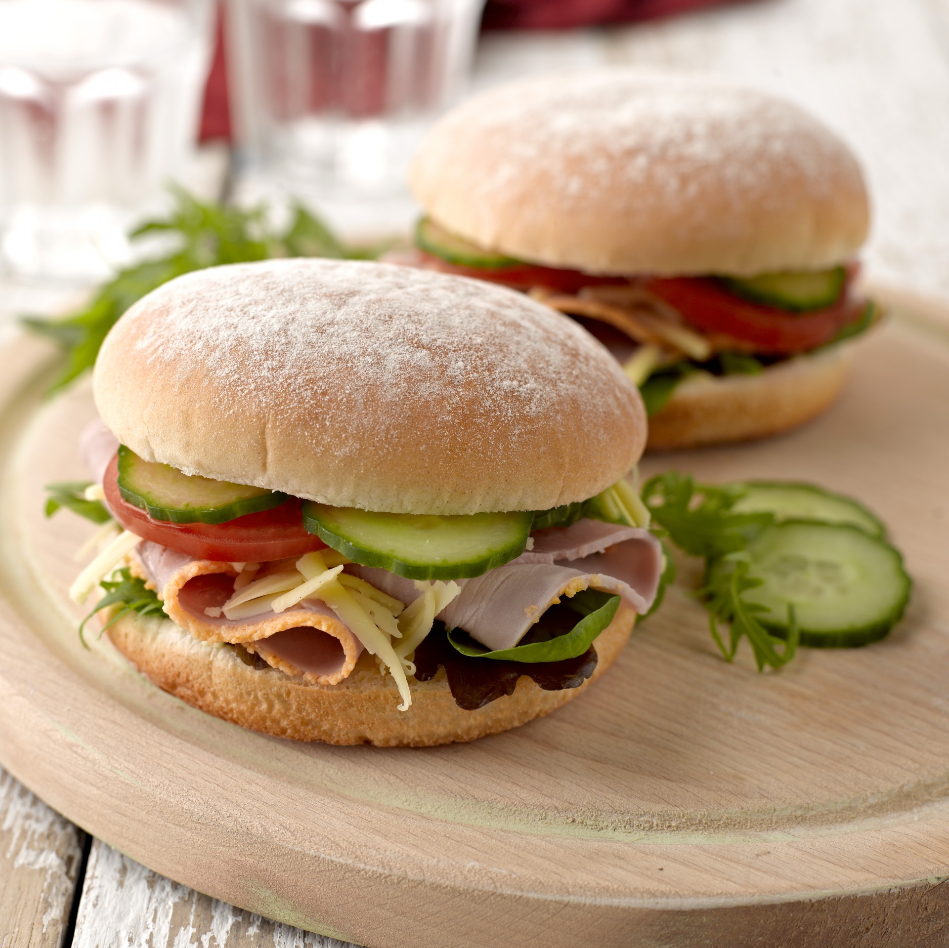 Bulk Buy KARA 4” Floured Baps Wholesale | KFF