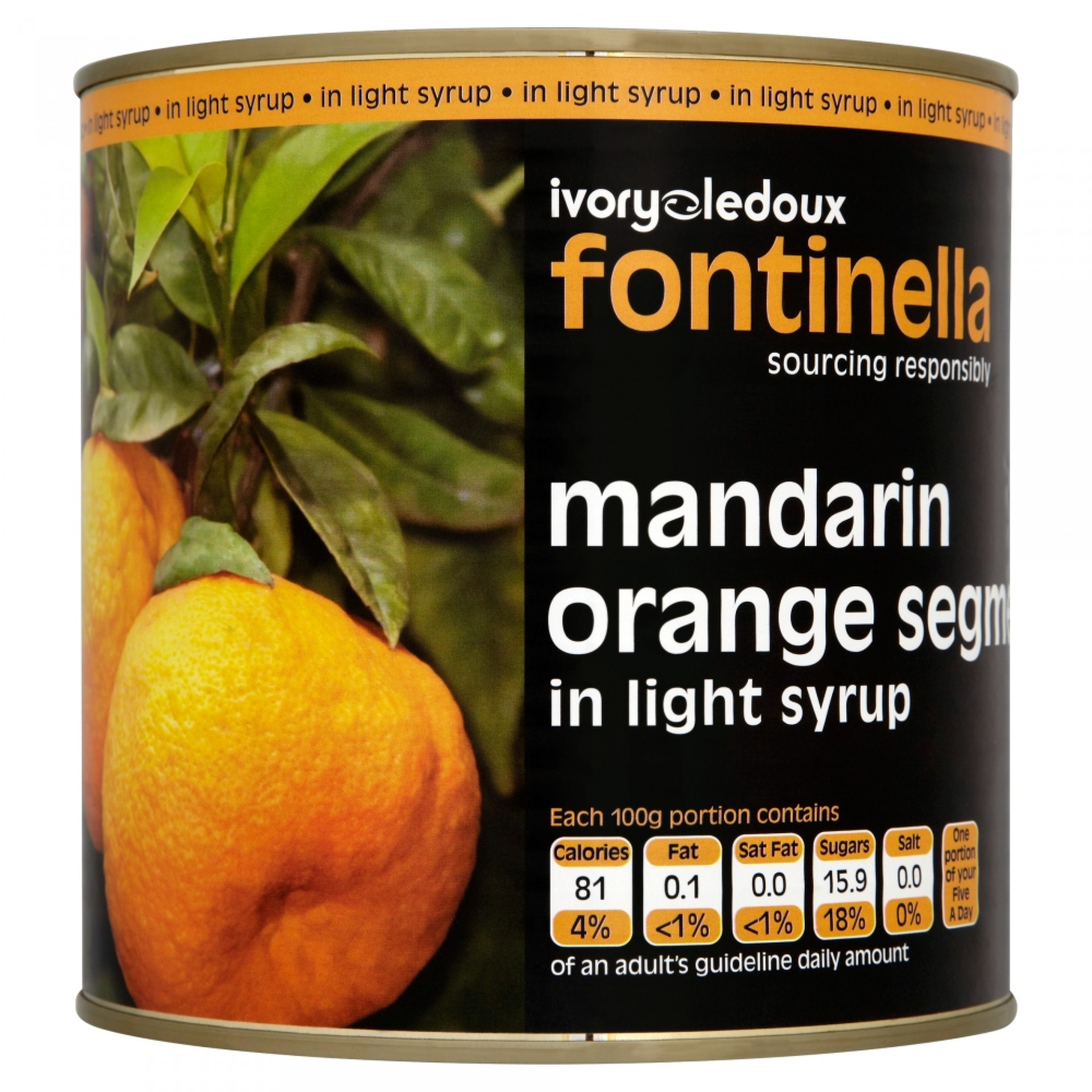 FONTINELLA Mandarin Orange Segments in Syrup