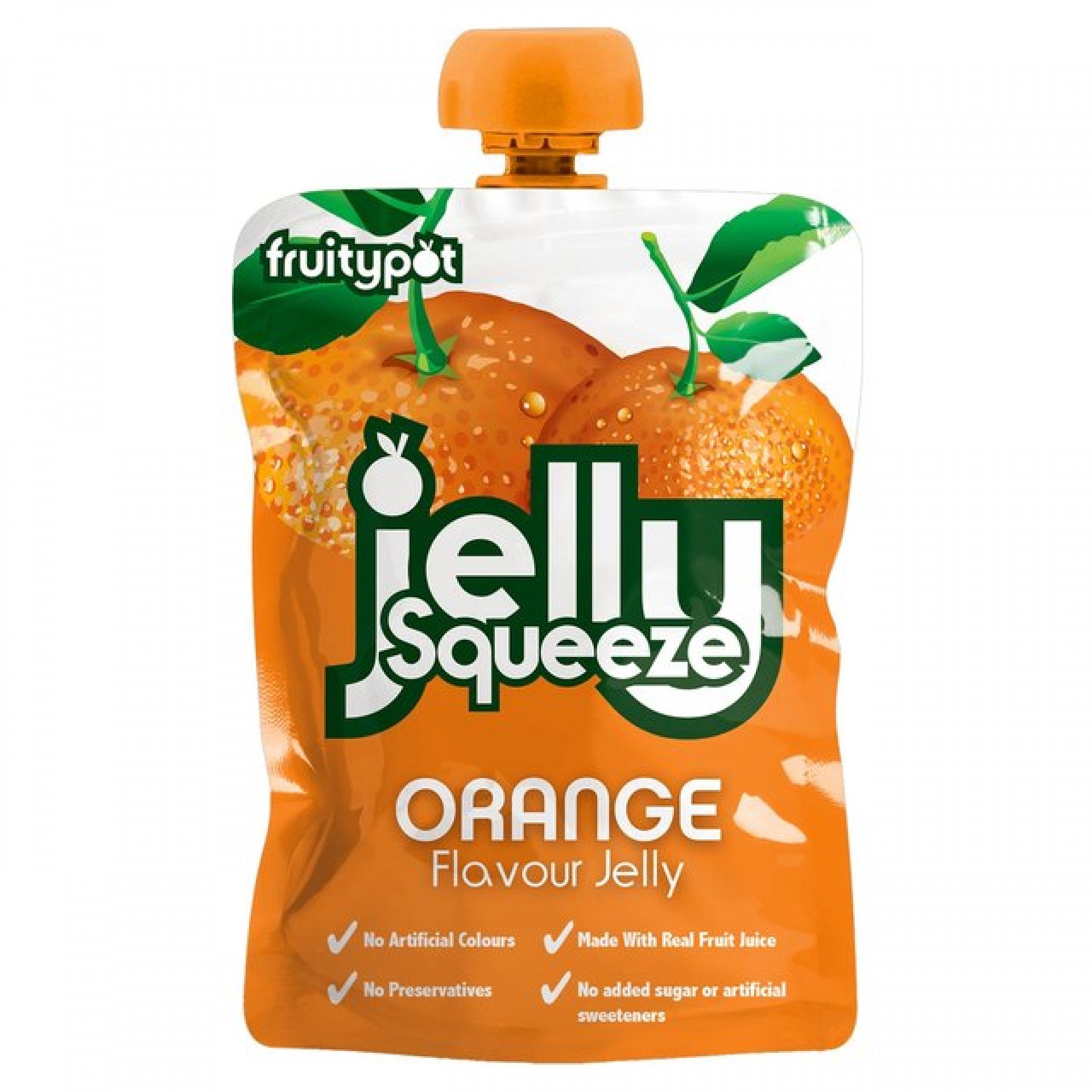 Orange Flavour Jelly Squeeze