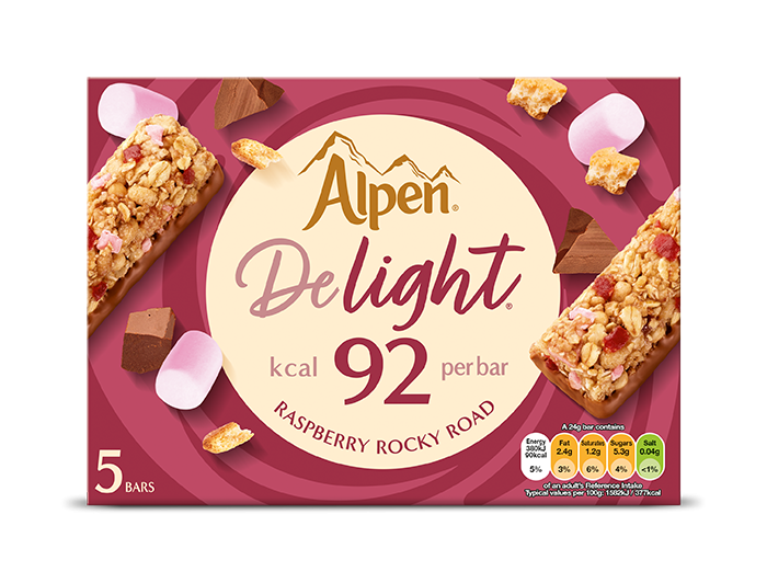 Bulk Buy ALPEN Delight Bar - Raspberry Rocky Road Wholesale | KFF