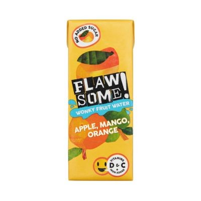 Bulk Buy FLAWSOME! Apple, Mango & Orange Wonky Fruit Water (Tetra ...