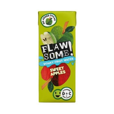 Bulk Buy FLAWSOME! Sweet Apple Wonky Fruit Water (Tetra) Wholesale | KFF