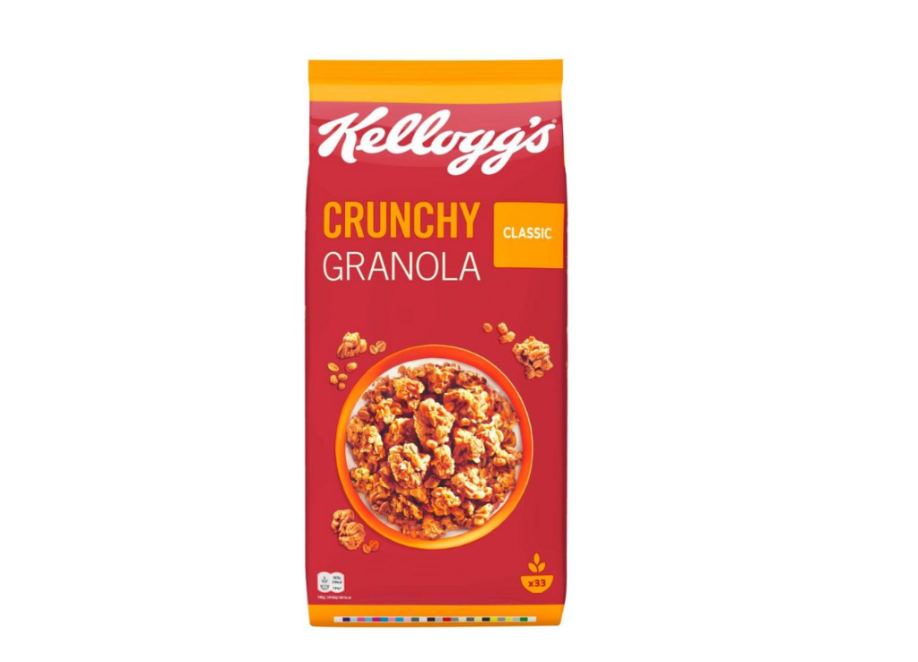 Bulk Buy KELLOGG'S Crunchy Granola Bag Packs Wholesale | KFF