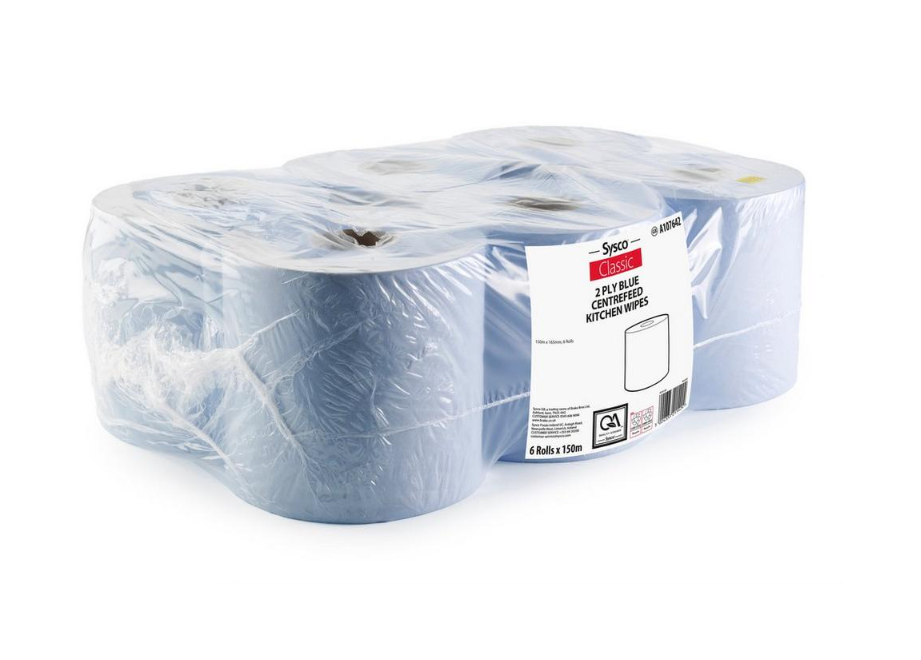 Bulk Buy SYSCO CLASSIC Blue Feed Roll Wholesale | KFF