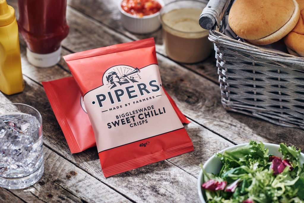 Bulk Buy PIPERS Biggleswade Sweet Chilli Crisps Wholesale | KFF