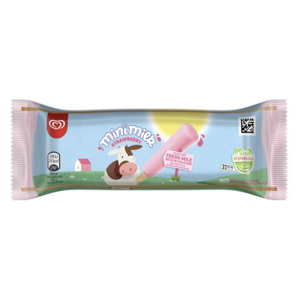 Bulk Buy WALLS Strawberry Mini Milk Wholesale | KFF