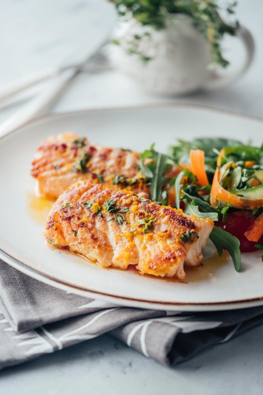 Cod Fillets Skin On, Boneless 170-230g